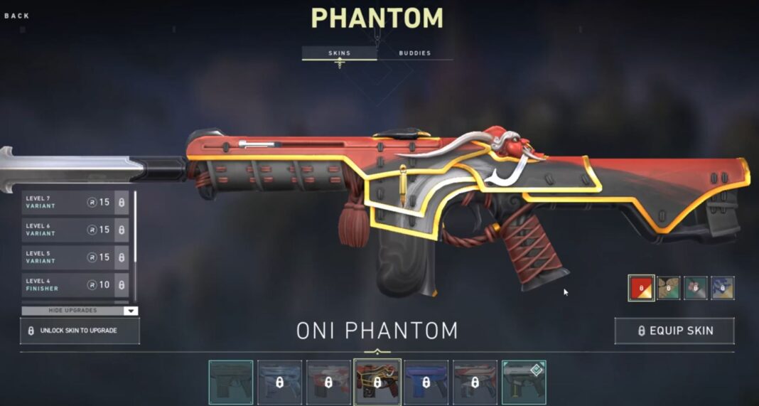 VALORANT's new "ONI" skin collection has been leaked and it looks ...