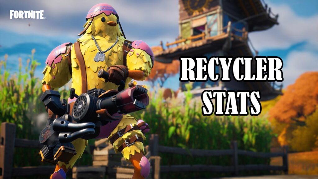 Fortnite New 'Recycler' Weapon Stats for All Rarities Revealed - GameRiv