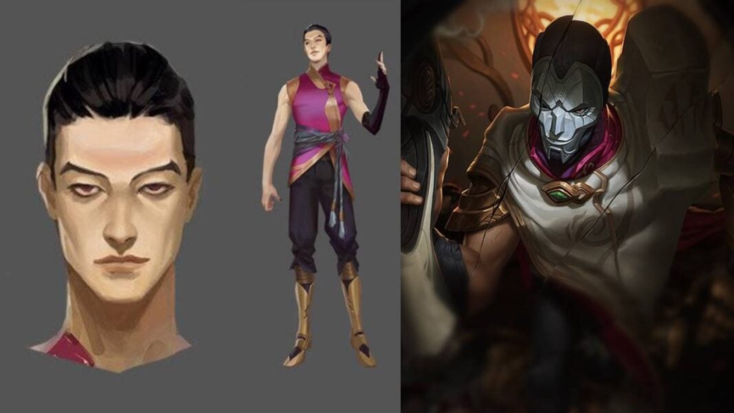 Jhin's canon face without a mask has been accidentally revealed - GameRiv