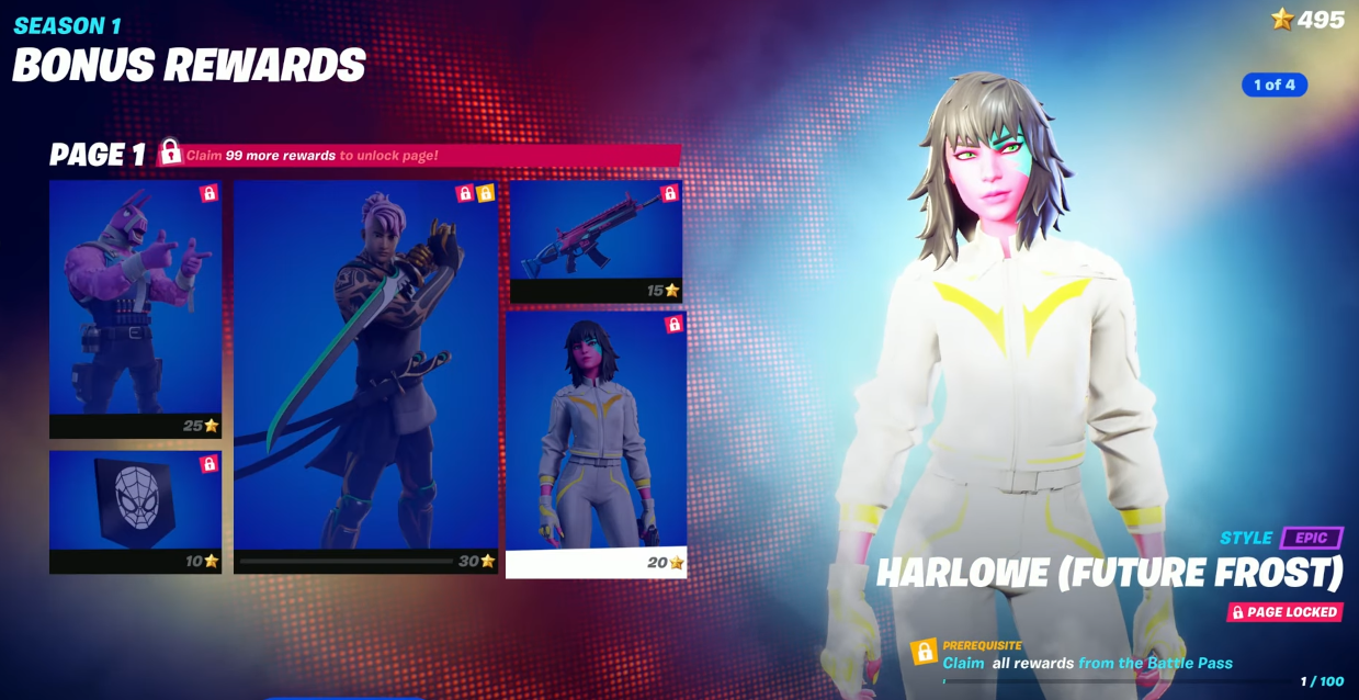 Fortnite Chapter 3 Season 1 Battle Pass Revealed - GameRiv