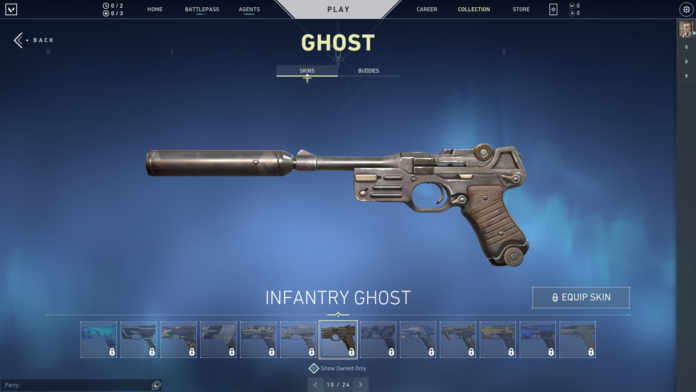 Best Ghost Skins in VALORANT 2022: Ranked from Worst to Best - GameRiv