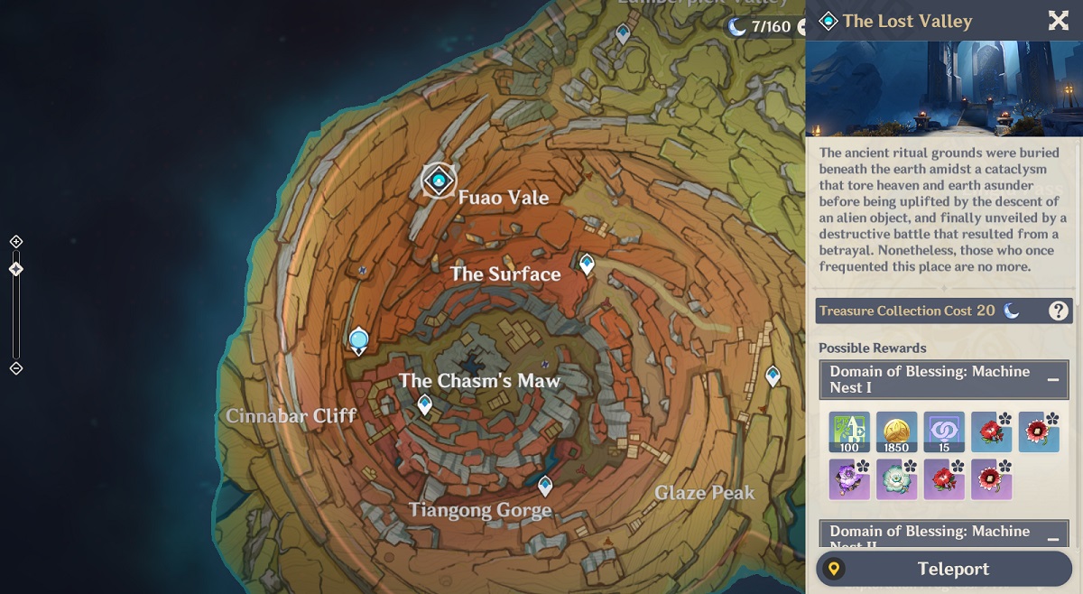 How To Unlock The Lost Valley Domain: Genshin Impact - GameRiv
