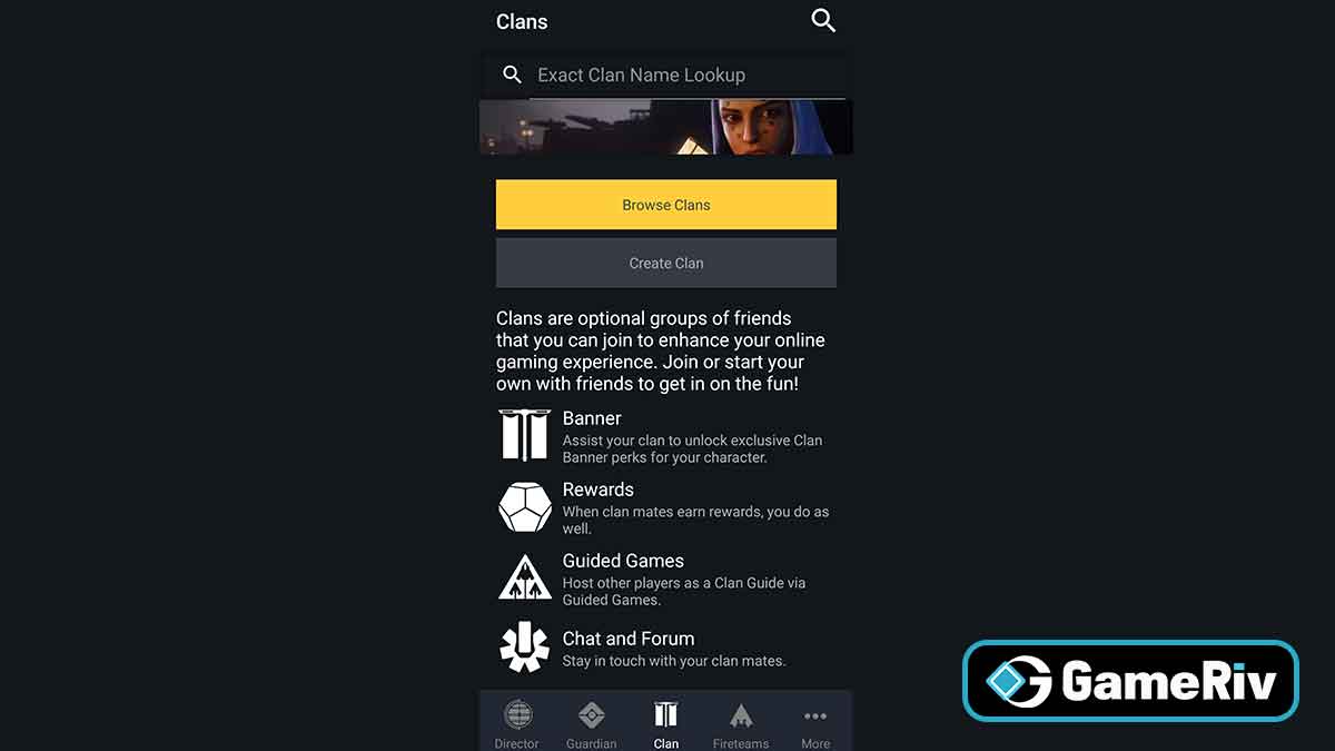 Destiny 2: How to Create, Join, & Leave a Clan in 2022 - GameRiv