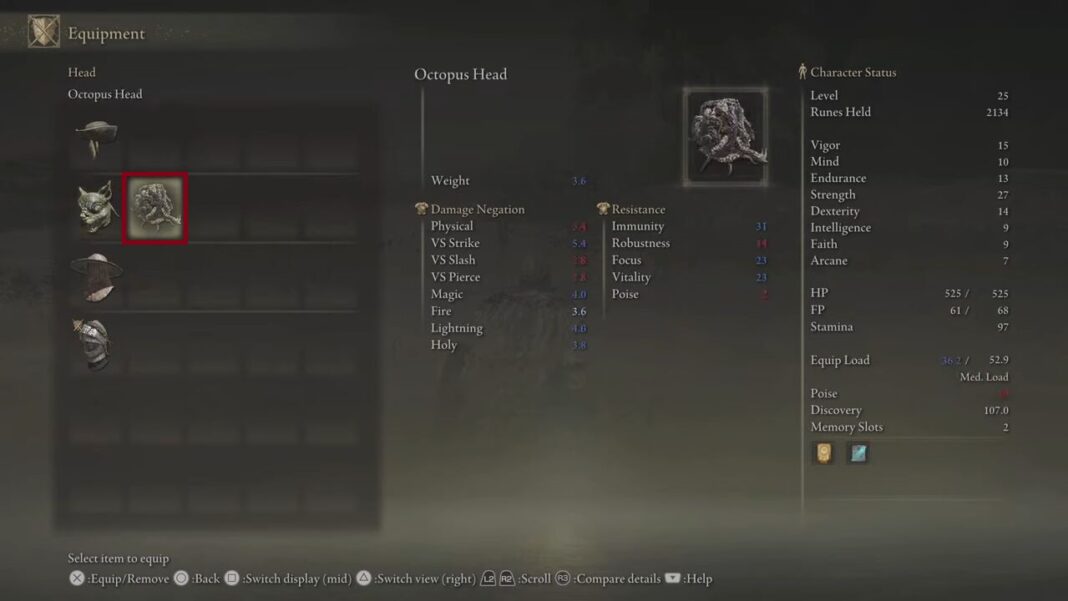 How to Get Octopus Head Helmet in Elden Ring? - GameRiv
