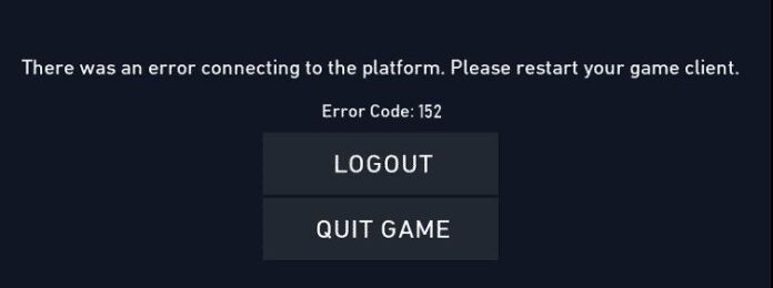 How To Fix VALORANT Error Code 152 in 2022 - GameRiv