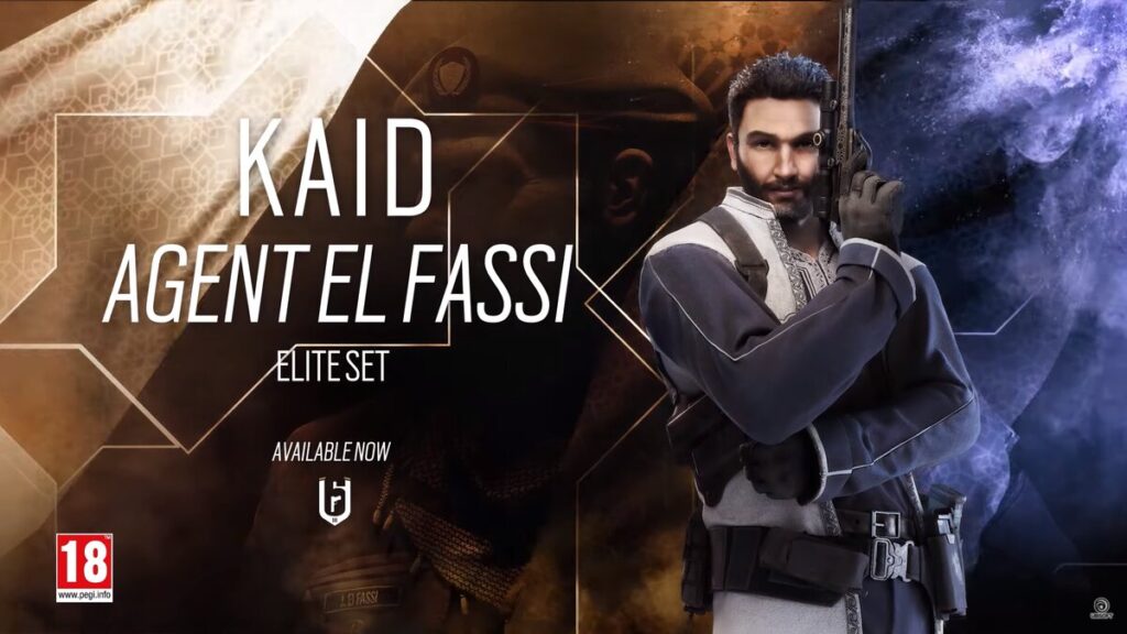 Rainbow Six Siege's Kaid becomes young again with his new Elite Skin ...