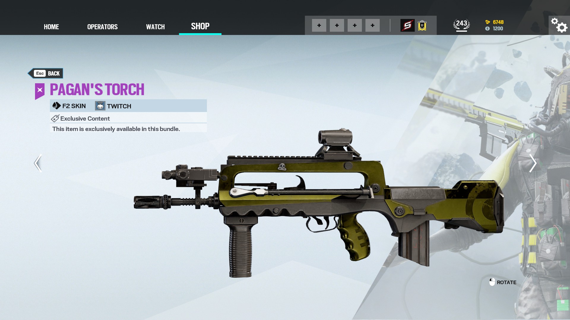Rainbow Six Siege gets new 'Walpurgis Bundle' designed by Ikumi ...