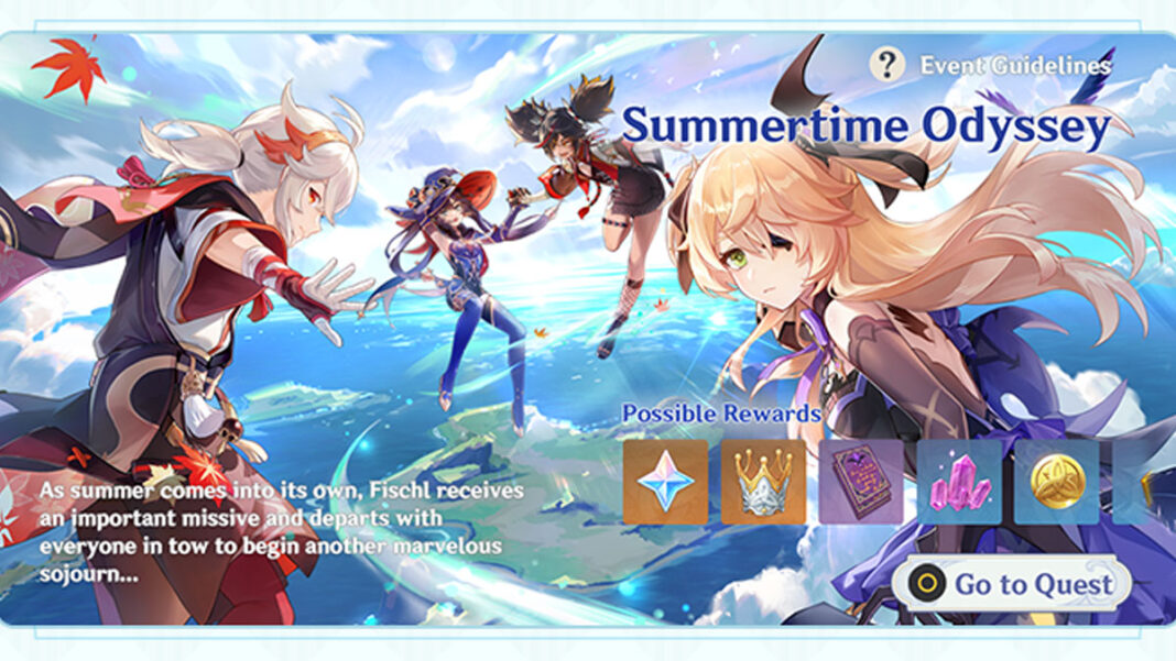Genshin Impact "Summertime Odyssey" Event: Duration, Eligibility ...