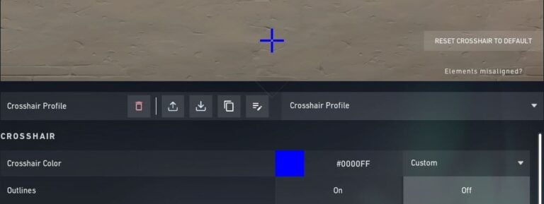 VALORANT: How to Create a Custom Crosshair Color - GameRiv