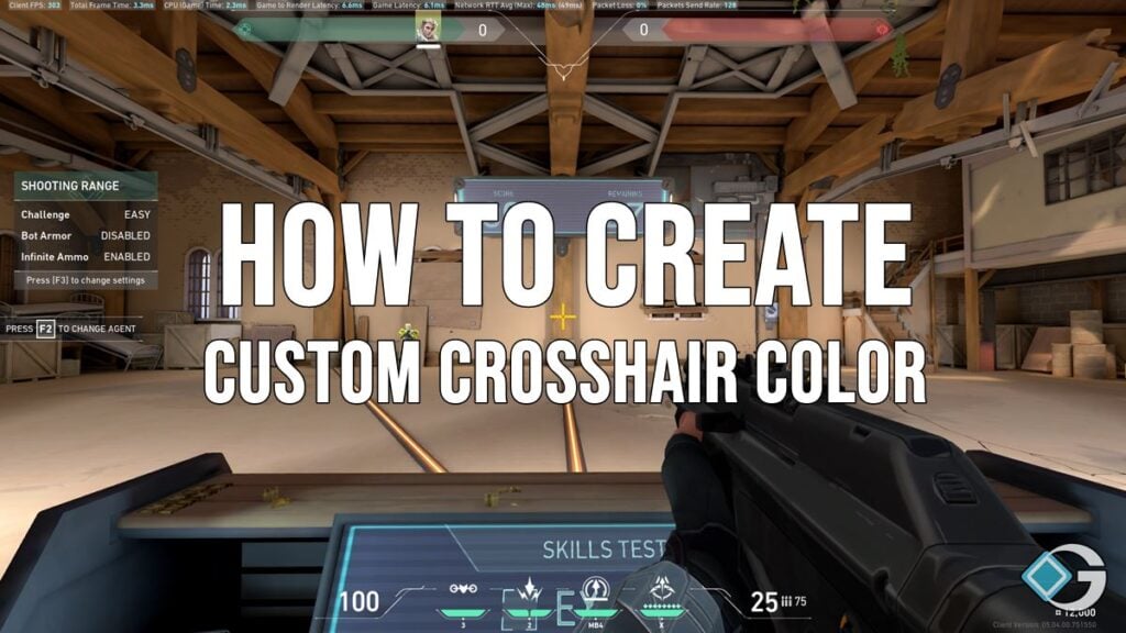 VALORANT: How to Create a Custom Crosshair Color - GameRiv