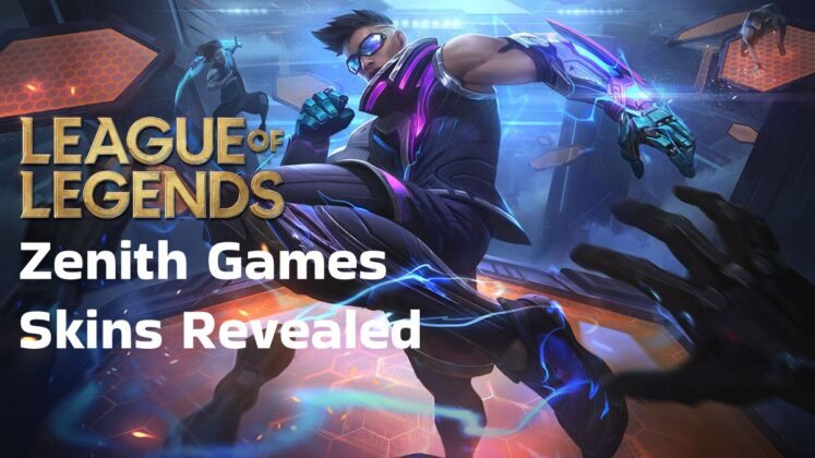 LoL Zenith Games Jayce, Blitzcrank, & Lee Sin Skins: Splash Art ...