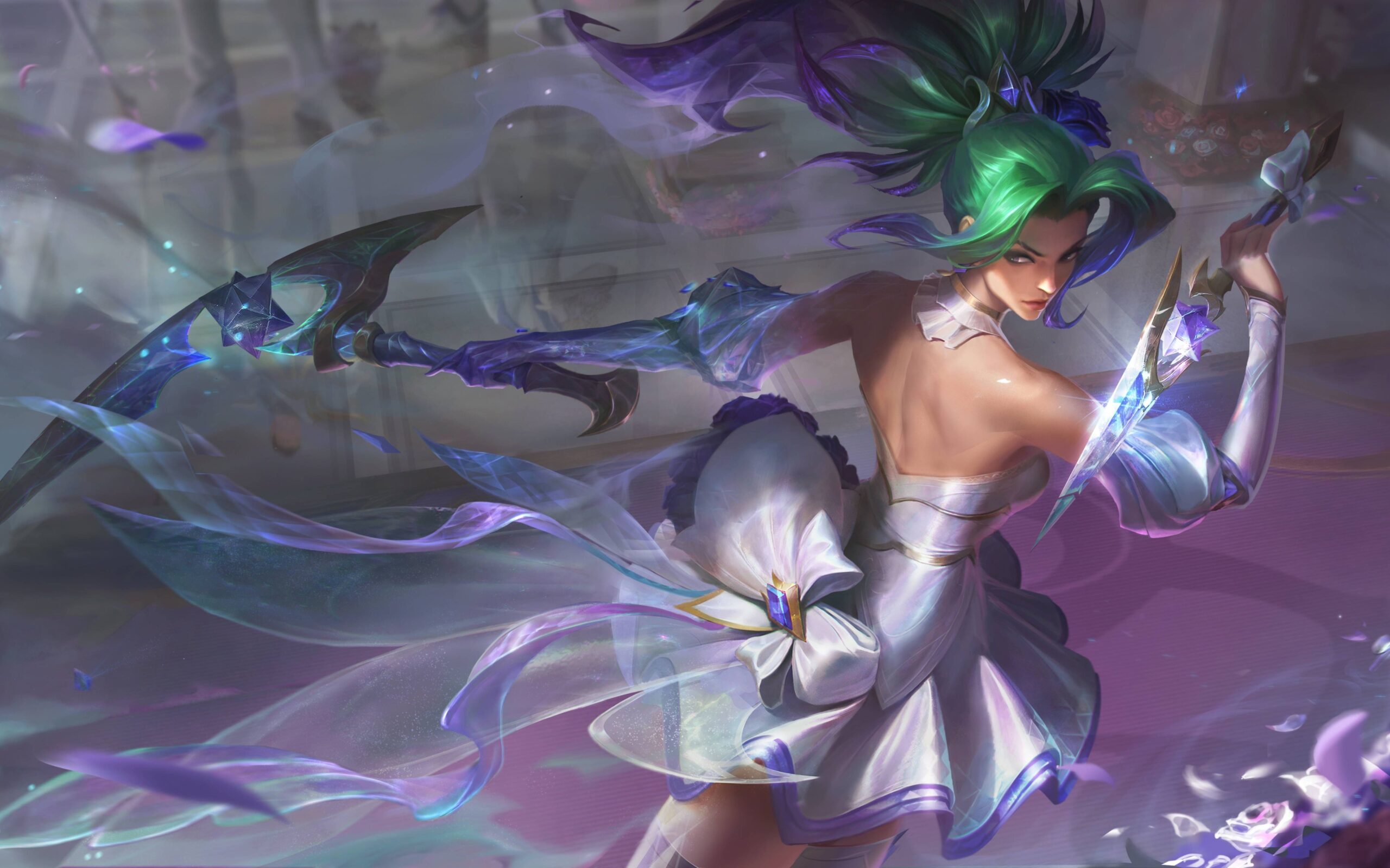 Wild Rift Crystal Rose Akali Legendary Skin Splash Art Release Date Wild Rift Crystal Rose Akali Legendary Skin Splash Art Release Date