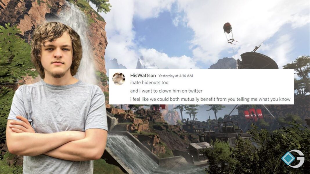 ALGS MVP HisWattson Colluded With Renowned Cheater To Gain "Mutual ...