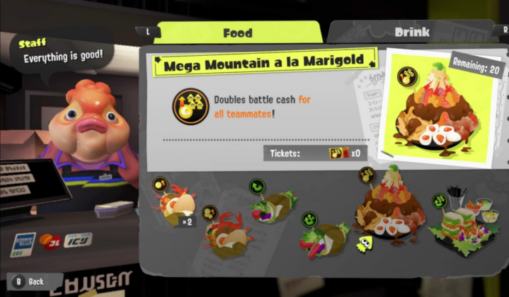 Splatoon 3: How To Get Crab-N-Go Food & Drinks Tickets - GameRiv