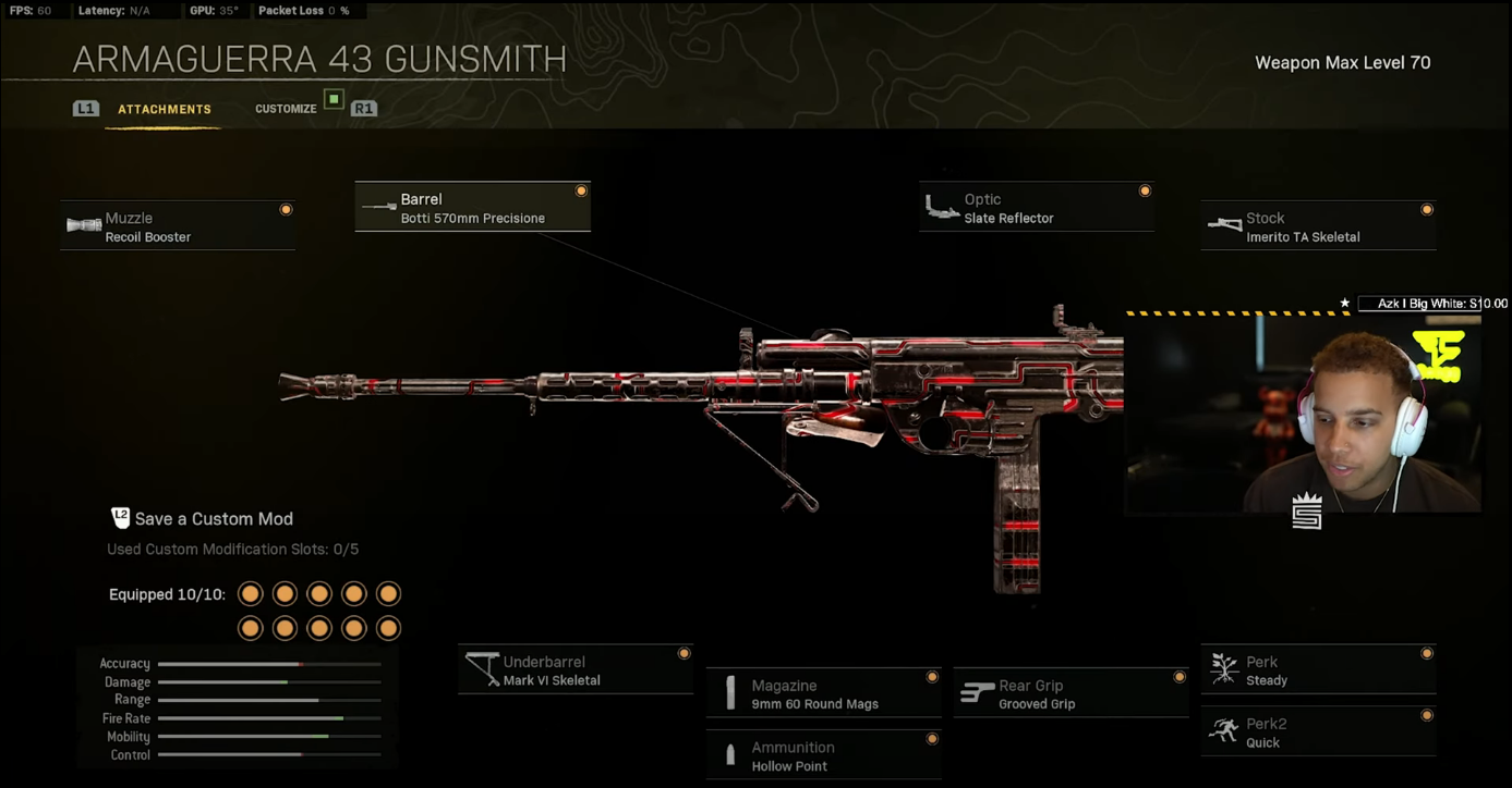 FaZe Swagg shares His Loadout Choice for World Series of Warzone - GameRiv