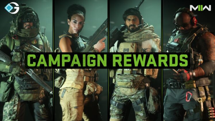 Modern Warfare 2 All Campaign Rewards: Union Guard Blueprint, Double XP ...
