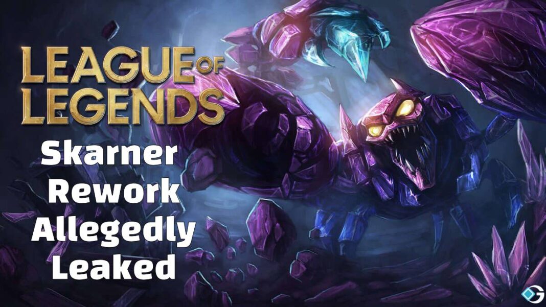 LoL Skarner Rework Allegedly Leaked - GameRiv