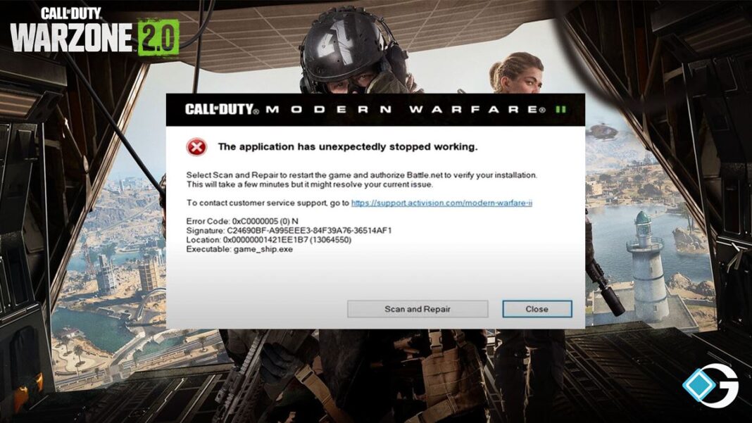 Warzone 2 0 How To Fix The Application Has Unexpectedly Stopped Warzone 2 0 How To Fix The Application Has Unexpectedly Stopped