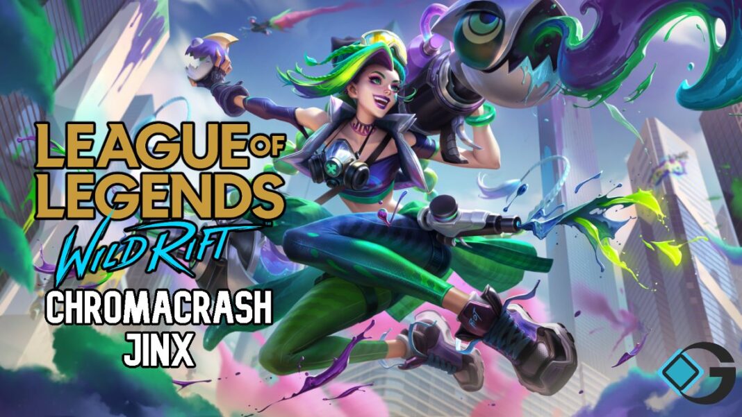 Wild Rift Chromacrash Jinx Skin: Splash Art, Release Date, and Price ...