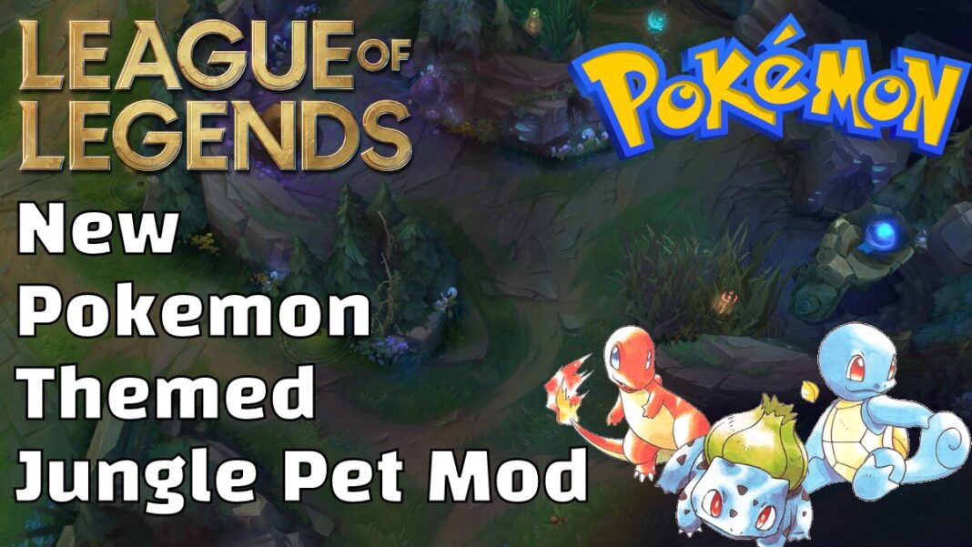 League of Legends Mod Adds Actual Pokemon as Jungle Pets - GameRiv