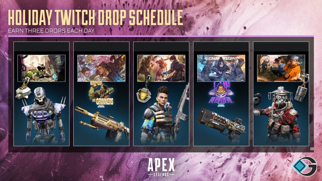 How to Get Free Apex Legends Holiday Twitch Drops: Skins, Loading ...