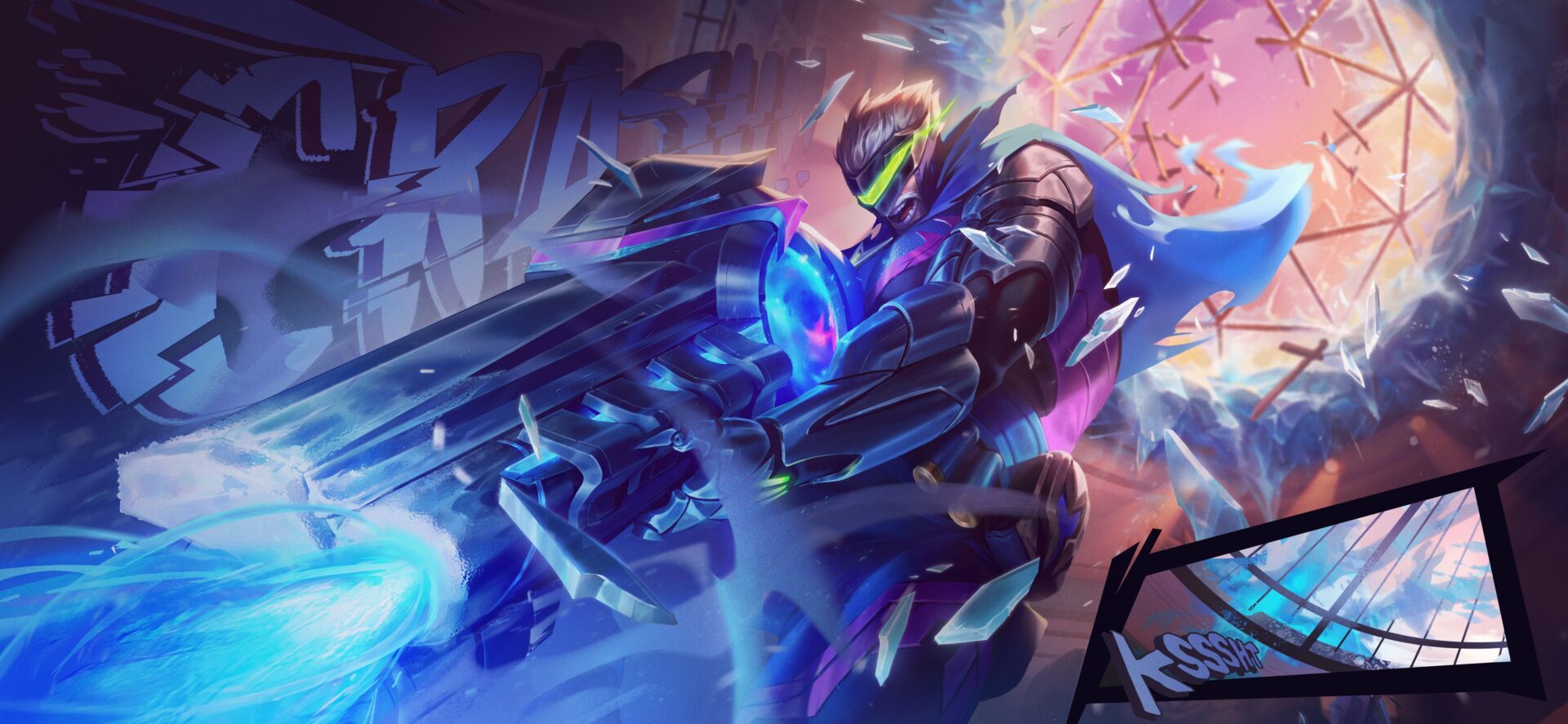 Wild Rift Super Villain Graves Skin: Splash Art, Price & Release Date ...