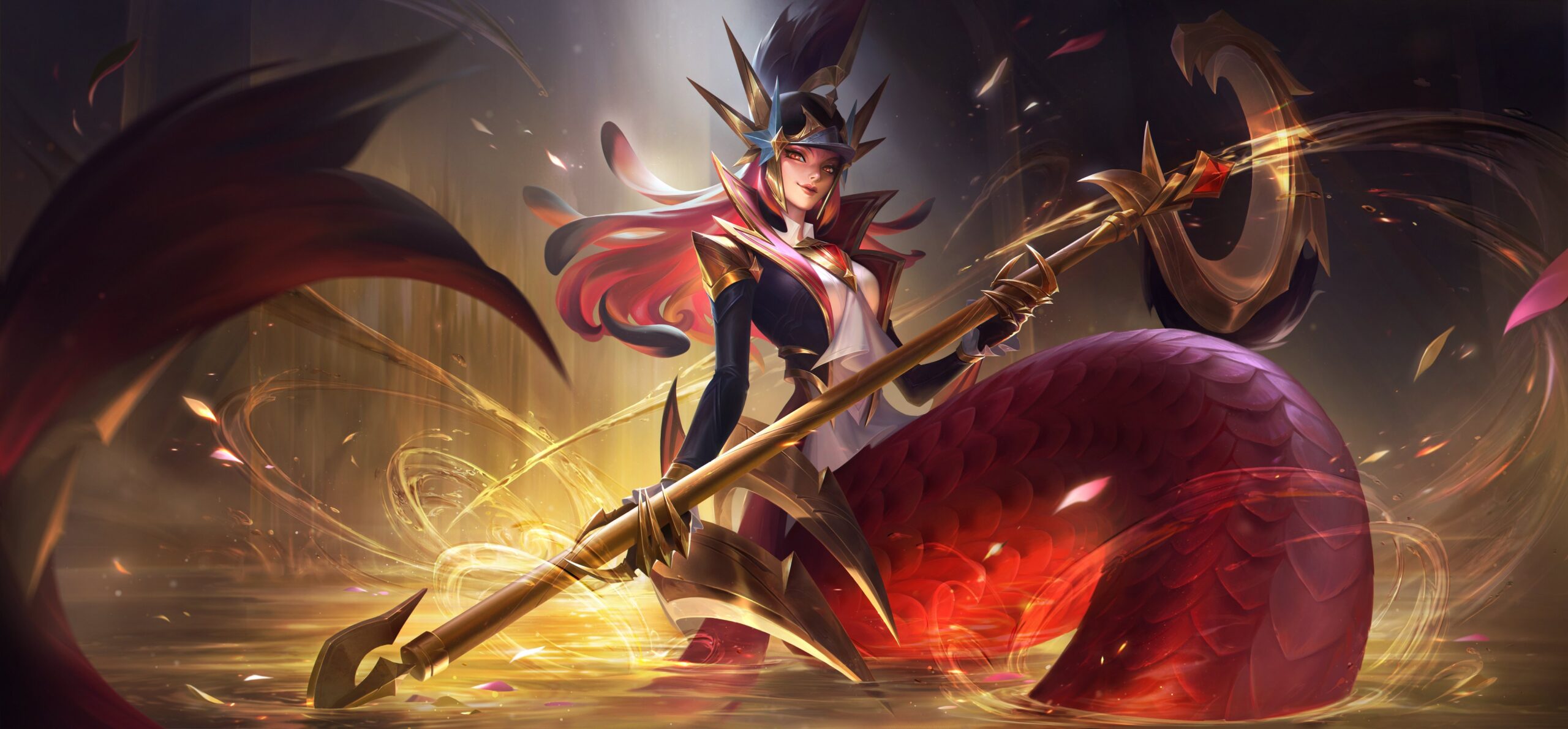 Wild Rift Glorious Crimson Nami Skin: How To Get, Splash Art & Release ...