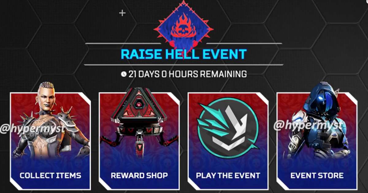 Apex Legends Raise Hell Event: Complete Skin, Banner & Milestone Overview - GameRiv