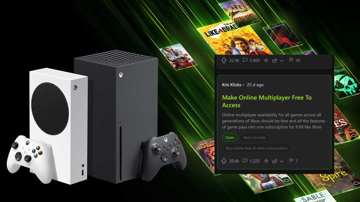 Over 20,000 Xbox Fans Vote to Make Online Multiplayer Free - GameRiv